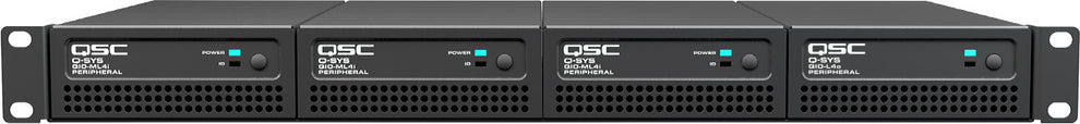 Q-SYS QIO-L4o Network Audio Mic/Line I/O Expander – SoundPro