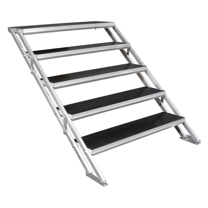 Intellistage 5-Step Universal Stair Assembly | Finish: Weather resista ...
