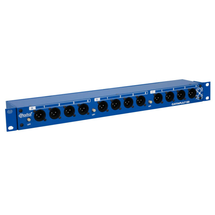 Radial Catapult Rack RX 12-channel Analog Audio Snake Receiver – SoundPro