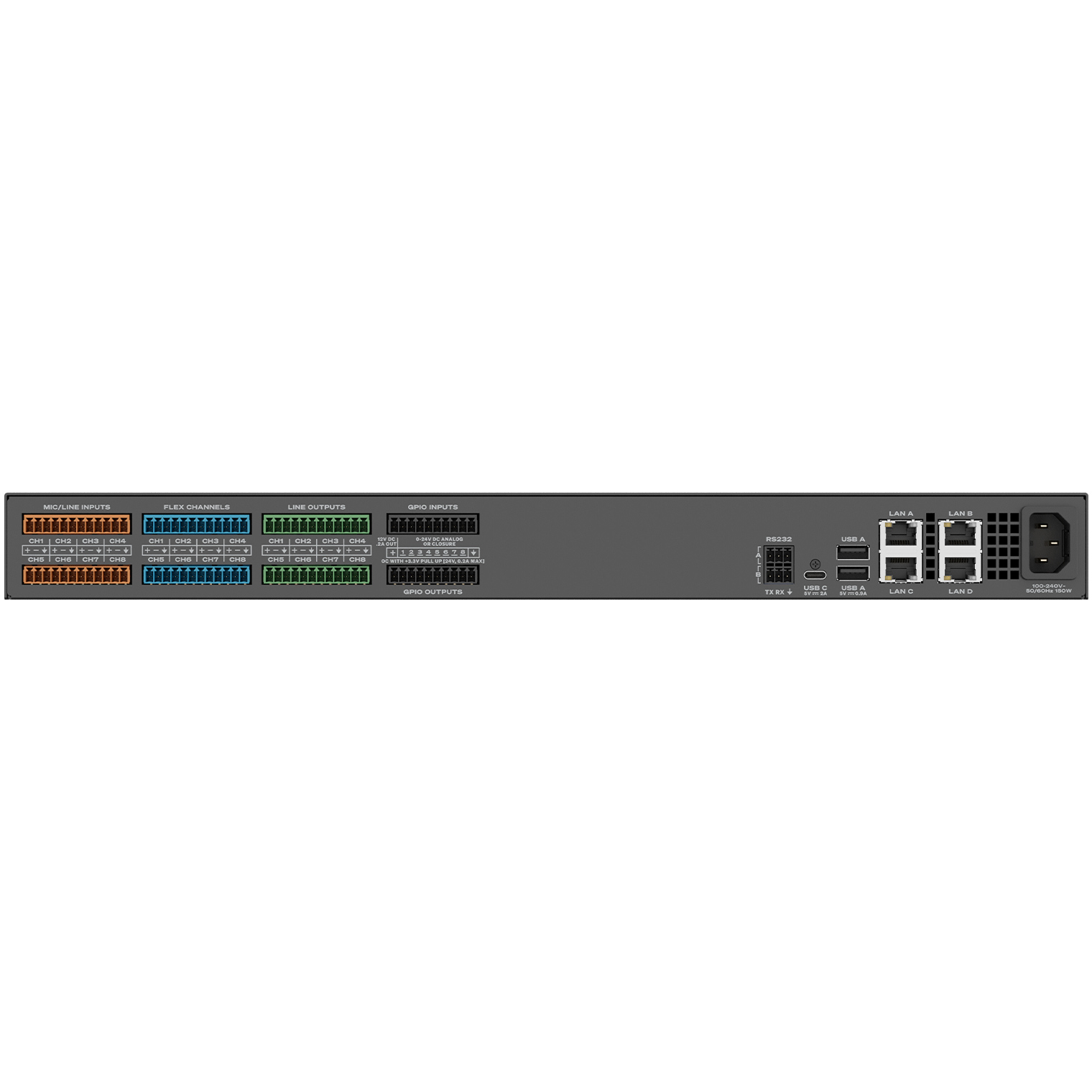 Q-SYS Core 24f network + analog I/O processor – SoundPro