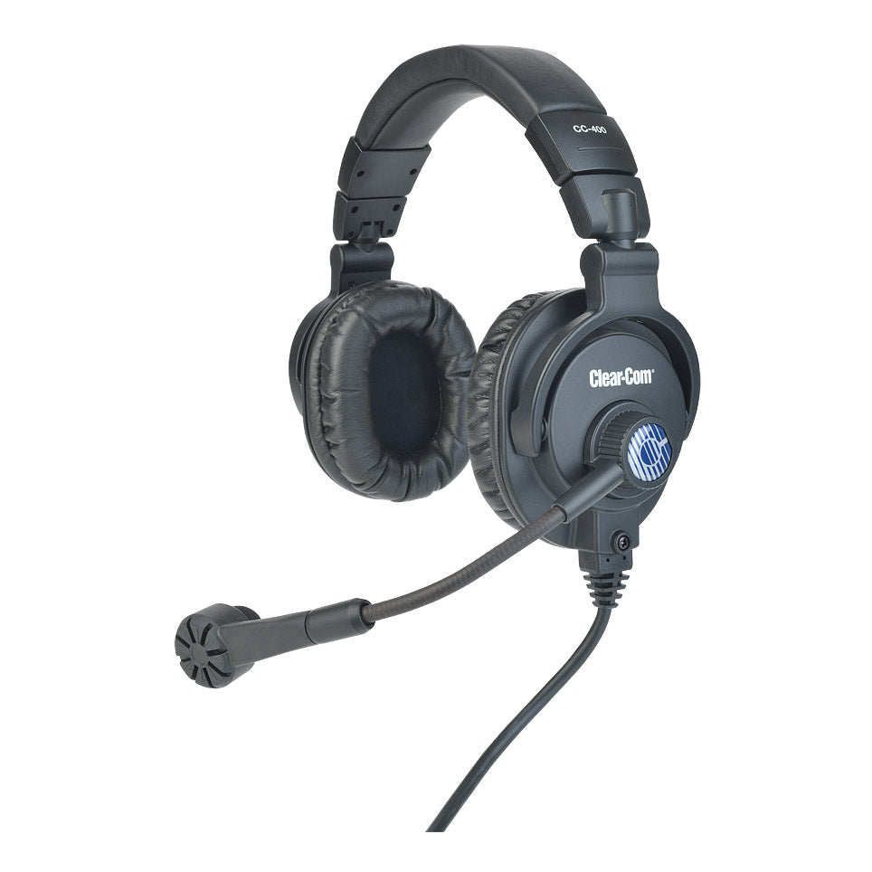 Clear-Com CC-400 Double-Ear Intercom Headset | Connector: X4 – SoundPro