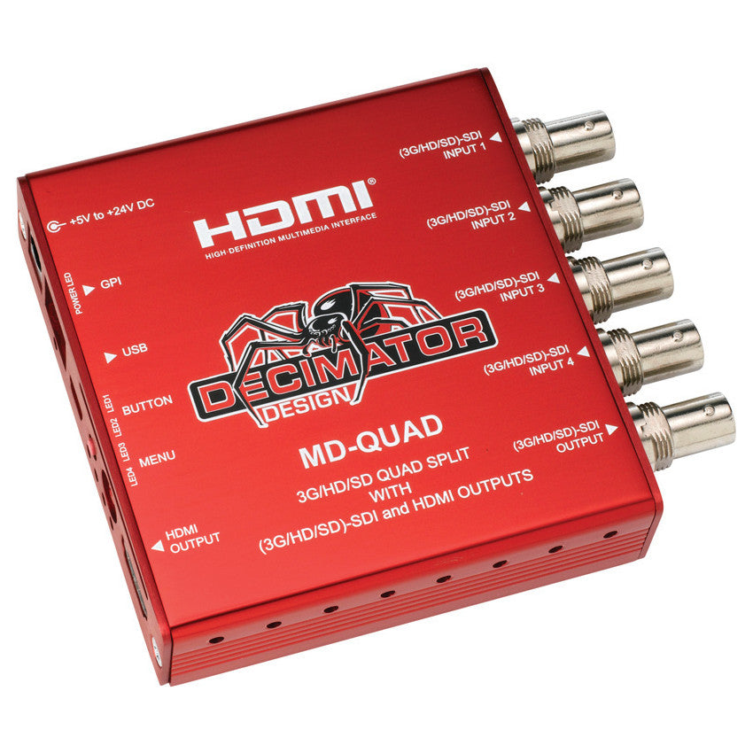 Decimator MD-QUAD V3 4-Channel MultiViewer – SoundPro