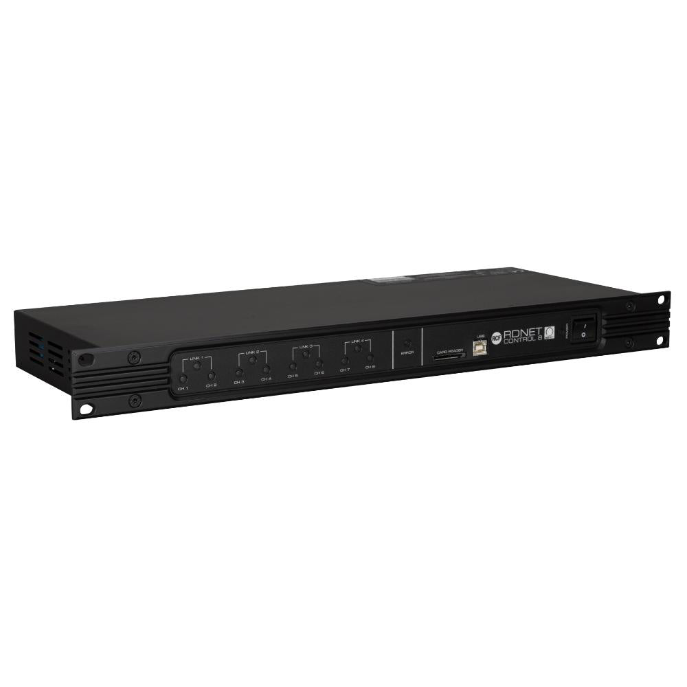 RCF RDNet Control 8 8 Output Master Unit Network Switch – SoundPro