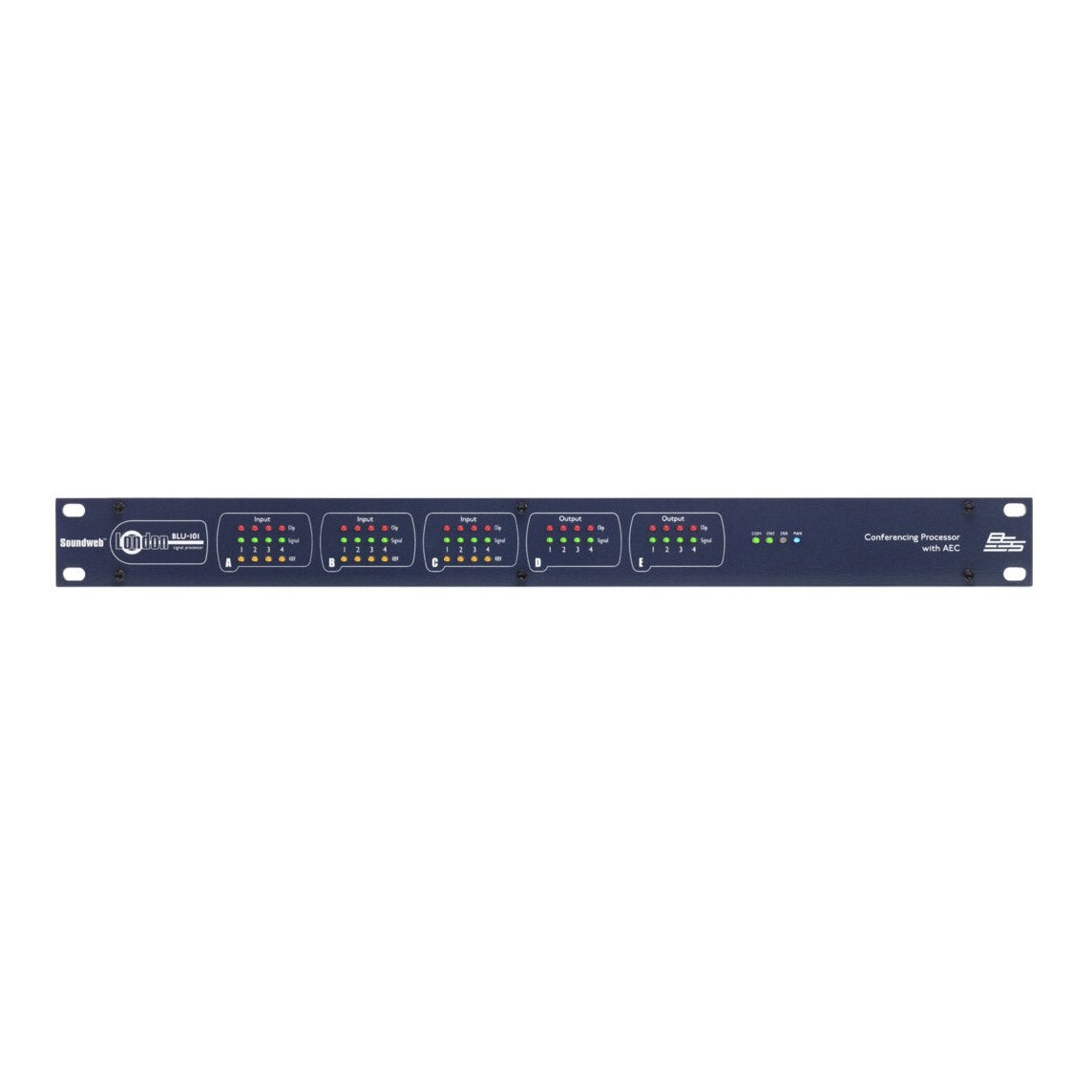 BSS BLU-101 Conferencing Processor with AEC – SoundPro