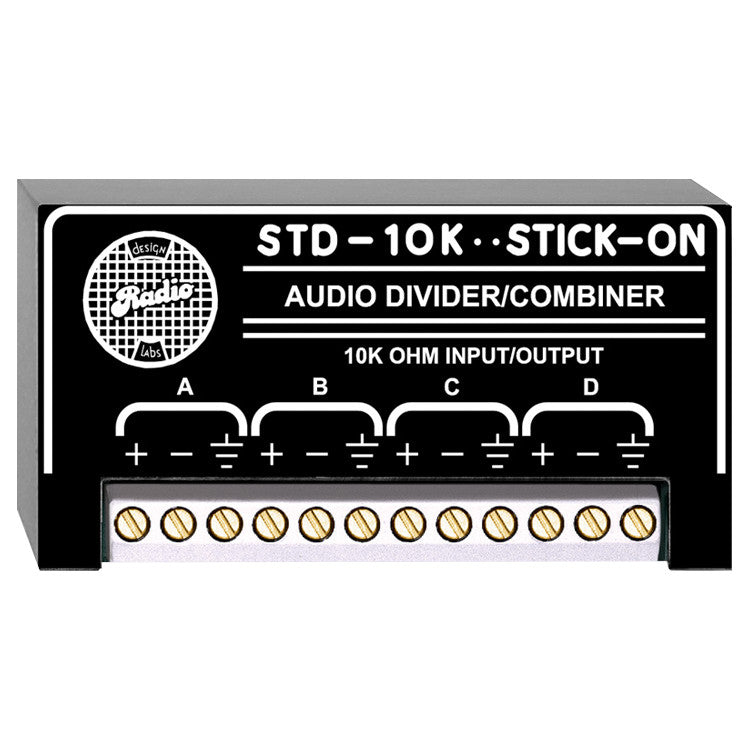 RDL STD-10K Passive Audio Divider/Combiner – SoundPro