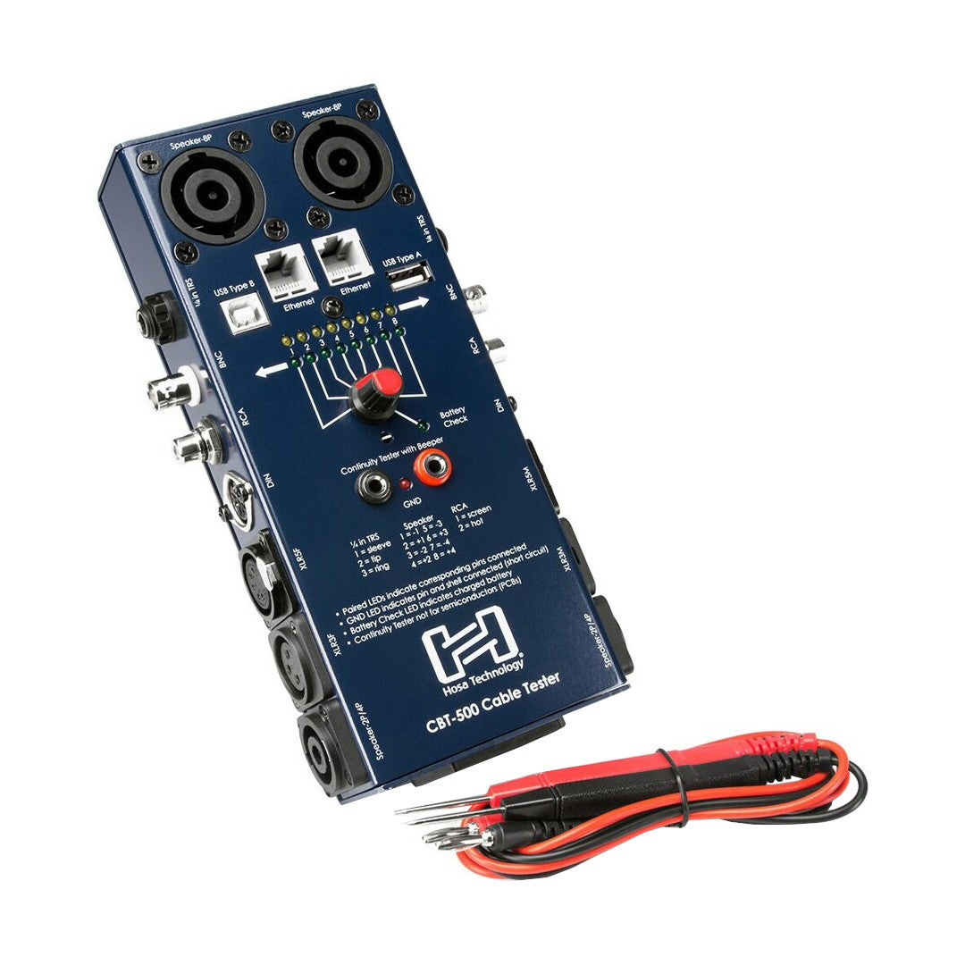 Hosa CBT-500 Audio Cable Tester – SoundPro