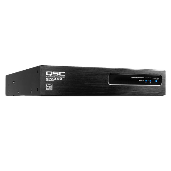 QSC SPA2-60 2-Channel 60W Power Amplifier | Q-SYS – SoundPro