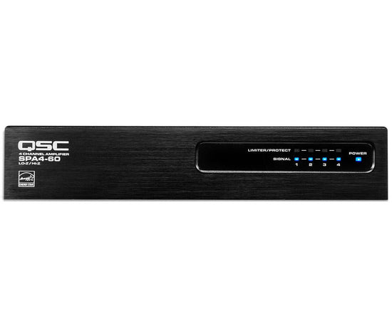 QSC SPA4-60 4-Channel 60W Power Amplifier – SoundPro