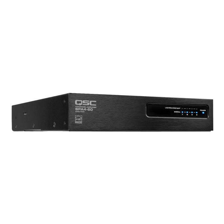 QSC SPA4-60 4-Channel 60W Power Amplifier – SoundPro