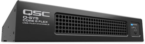 Q-SYS Core 8 Flex | Network & Analog I/O AV Processor – SoundPro